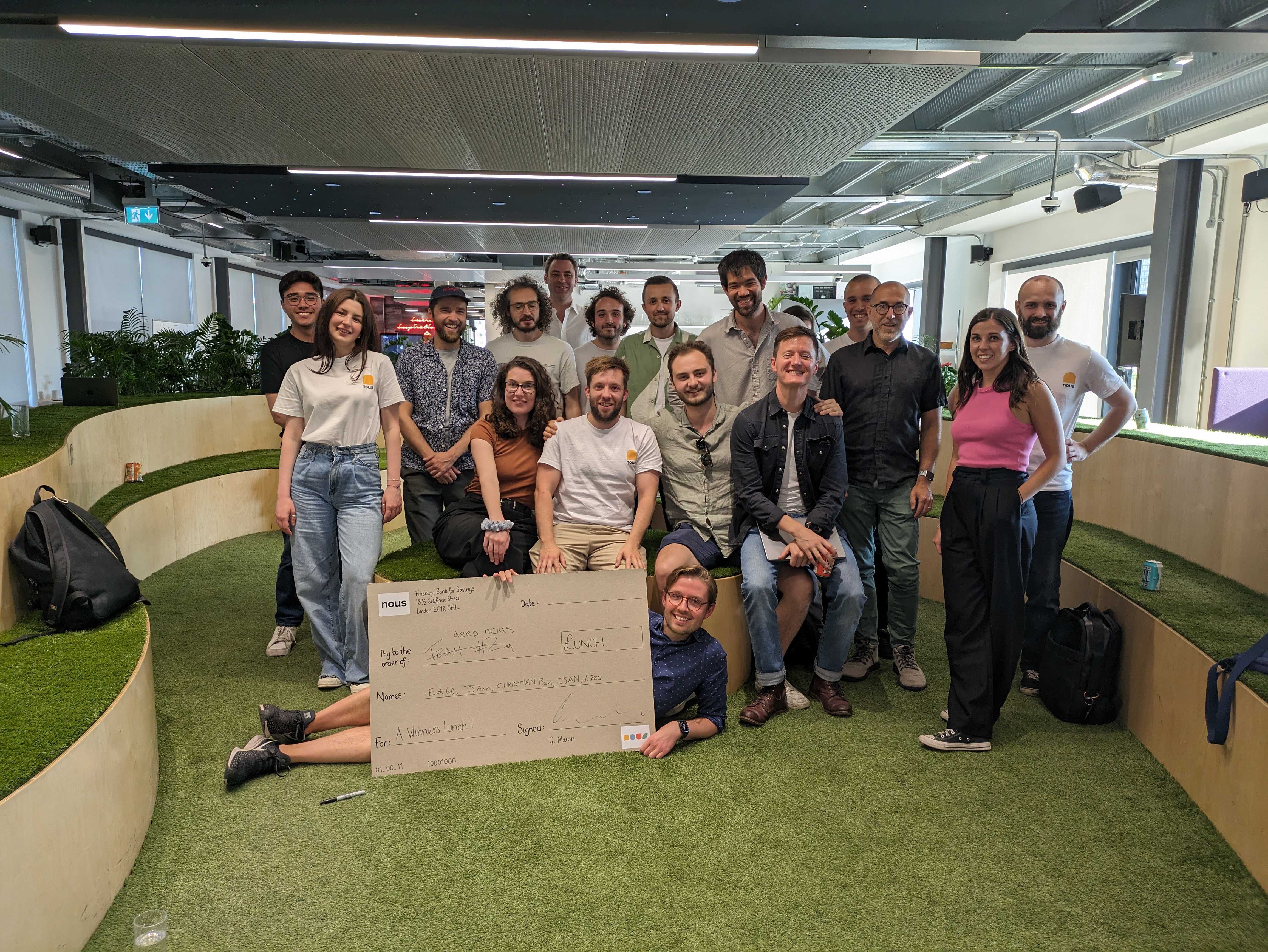 Nous blog: What happens when a non-engineer gets invited to an AI hackathon?